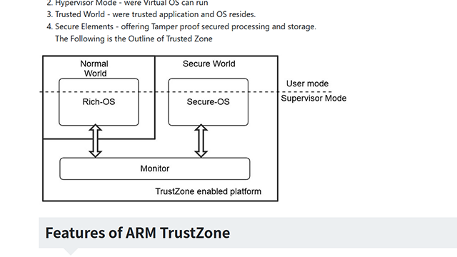 An Introduction to TrustZone - リネオブログ - リネオソリューションズ